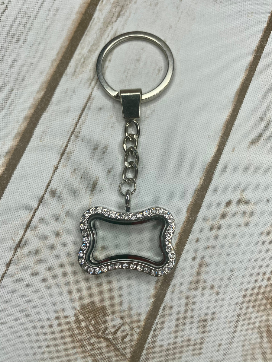 Dog Bone Keychain – RoseLee Crystals and Pearls LLC